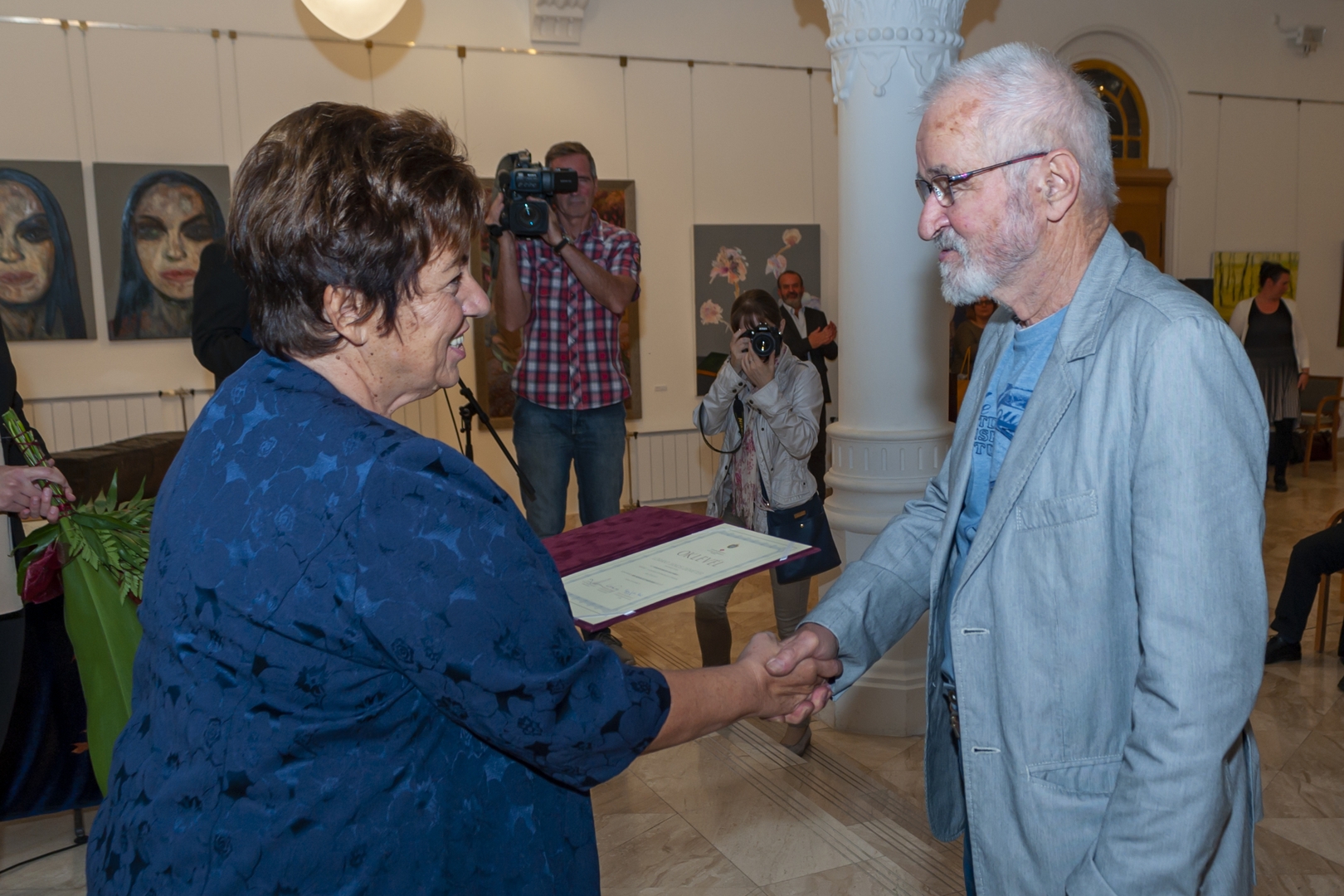Lóránt János Demeter festőművészéletműdíjat kapott a Képzőművészet ...